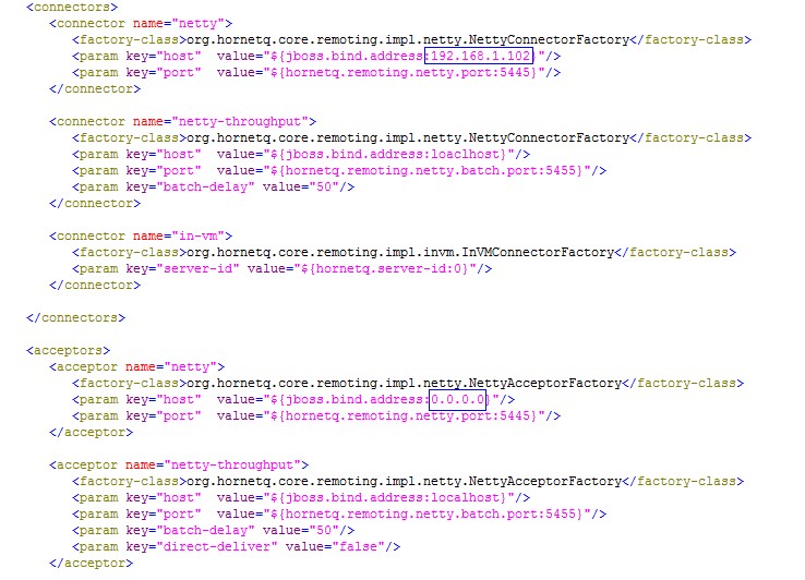Error:Failed to create netty connection| JBoss.org Content Archive (Read Only)