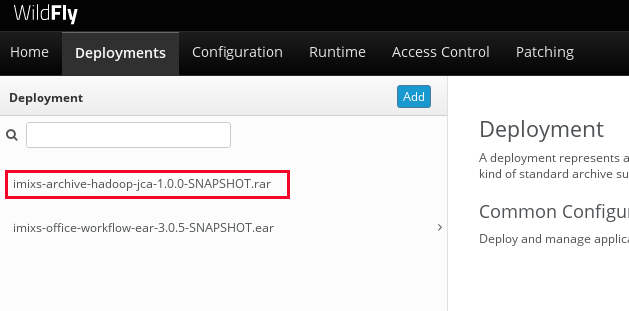 Wildfly 10 - How to setup JCA connector to work...| JBoss.org Content Archive (Read Only)
